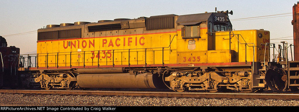 UP 3435 - City of Industry, CA - 1/19/80